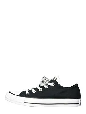CONVERSE Chuck Taylor All Star Low Top Sneakers With Floral Print - Black