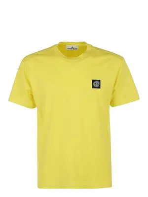 Stone Island Stone Island Patch T-shirt 'yellow' Yellow
