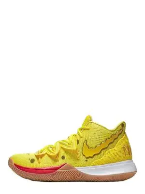 Nike Kyrie 5 "spongebob Squarepants" Athletic Sneakers - Yellow/white