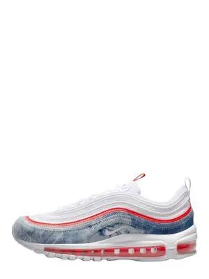 Nike Nike Air Max 97 Washed Denim Sneakers White/blue/orange