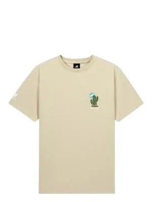 NEW BALANCE Nbx Endless Summer Graphic T-shirt Asia Sizing - Beige