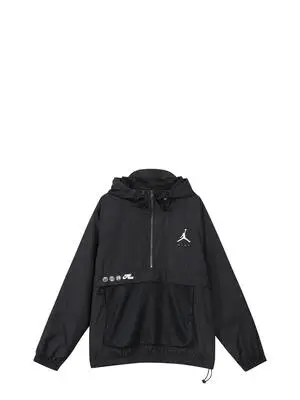 JORDAN Half Zipper Hooded Jacket - Default Color