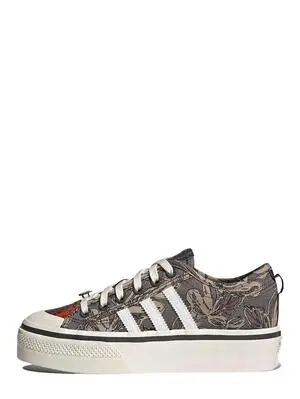 Adidas Adidas Nizza Platform 'Victorian Floral Print' Sneakers Graywhiteorange