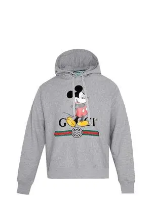 Gucci X Disney Mickey Mouse Hoodie - Grey