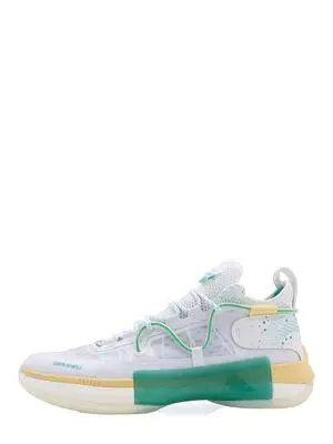 LI-NING Speed 6 Premium X Cba Basketball Sneakers - Whitegreen