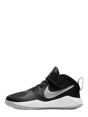 Nike Team Hustle D9 Athletic Sneakers - Black/silver