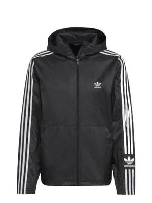 Adidas Originals Lock Up Wb Stripe Embroidered Hooded Track Jacket - Multi-color
