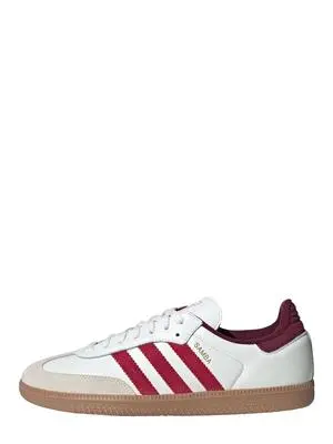 Adidas Samba Sneakers - Core White/better Scarlet/shadow Red