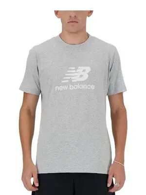 NEW BALANCE Sport Essentials Logo T-shirt Asia Sizing - Athletic Grey