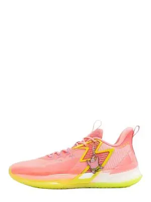 361 DEGREES Big3 4.0 Quick Pro Sneakers - Pink/white/yellow