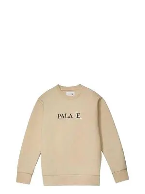 PALACE X Calvin Klein Crewneck Sweatshirt - Beige