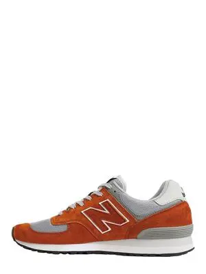 NEW BALANCE 576 Made In Uk Sneakers - Orange/grey