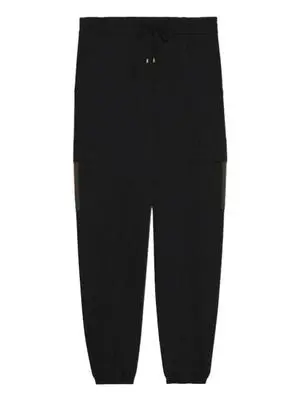 Gucci Cotton Jersey Jogging Pant With Web - Black
