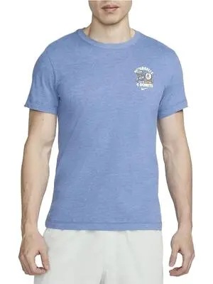 Nike Dri-fit Graphic T-shirt - Blue