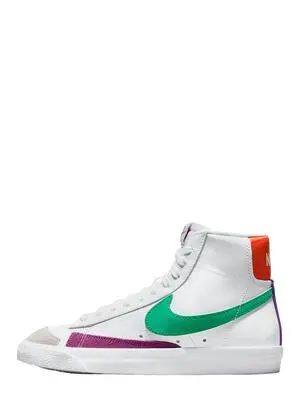 Nike Blazer Mid '77 High Top Sneakers - White/green/red