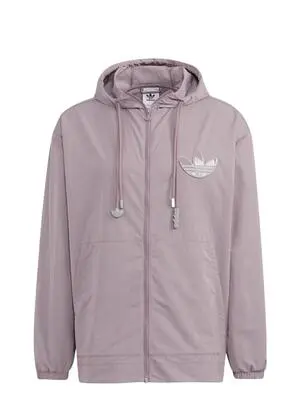 Adidas Originals Hooded Jacket With Drawstring And Back Logo - Default Colorway