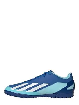 Adidas X Crazyfast.4 Turf Sneakers - Bright Royal/cloud White/solar Red
