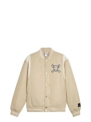 PUMA X One Piece Baseball Jacket - Putty
