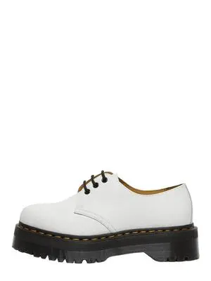 Dr. Martens 1461 Quad Platform Shoes - White