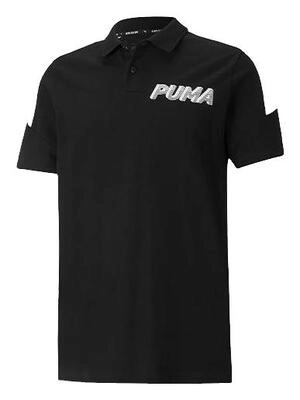 PUMA Modern Sports Logo Polo T-shirt - Black