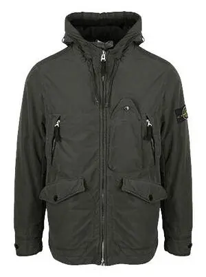 Stone Island David Light-tc Micropile Jacket - Olive