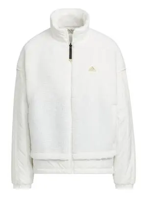 Adidas Reversible Padded Jacket With Stand Collar - White