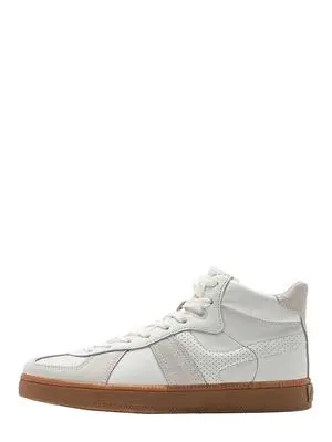 LI-NING Yunchuan High Top Sneakers - White/grey/brown