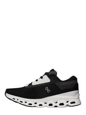 On Cloudstratus 3 Performance Running Shoe - Black/white