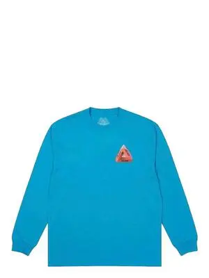 PALACE Fw21 Chapping Long Sleeve Petrol - Blue