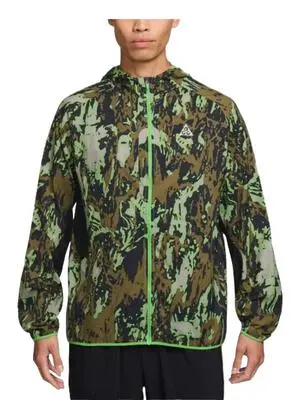 Nike Trail Running Jacket - College Grey/mean Green