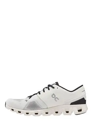 On Cloud X 3 Sneakers - Ivory/black