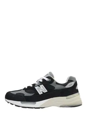 NEW BALANCE 992 Miusa Athletic Sneakers - Black/grey