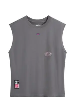 LI-NING Badfive Graphic Oversized Tank - Grey
