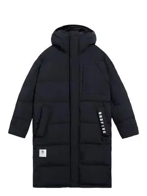 LI-NING Sports Medium Long Down Jacket - Black