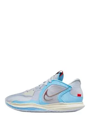 Nike Kyrie Low 5 Basketball Sneakers - Grey/black/blue Chill
