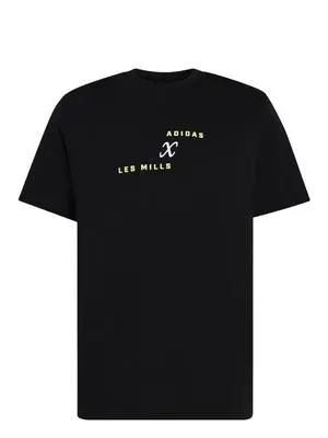Adidas Les Mills One Tribe Graphic Short Sleeve T-shirt - Black