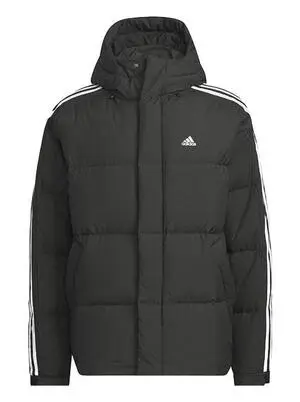 Adidas Three Stripes Down Puffer Jacket - Black