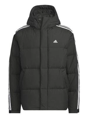 Adidas Three Stripes Down Puffer Jacket - Black