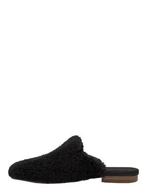 UGG Janaya Mule Textured Sheepskin Slip-on - Black