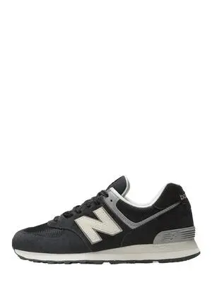 NEW BALANCE New Balance 574 Low Top Sneakers Black/white/gray