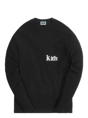 Kith Long-sleeve Quinn Tee - Black