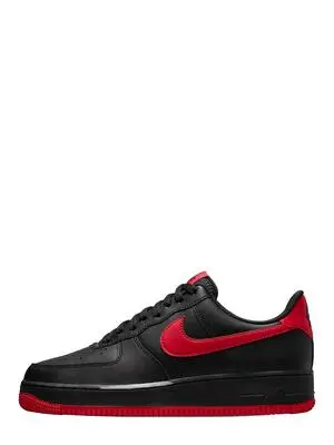 Nike Nike Air Force 1 Low "Bred Black" Sneakers Black/red