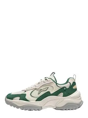 LI-NING Li-Ning Churui "Beige Green" Sneakers