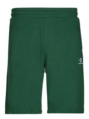 CONVERSE Embroidered Star Chevron Fleece Shorts - Green