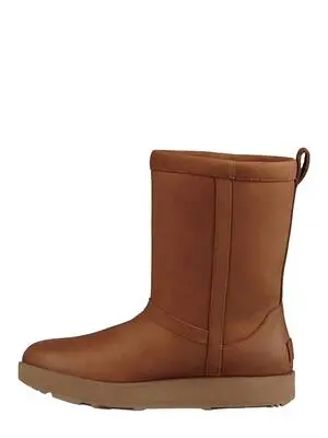 UGG UGG Classic Short Leather Boots Chestnut