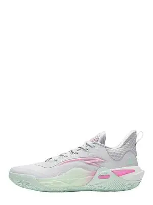 ANTA Kai 1 Speed Low Sneakers - Grey/pink/white