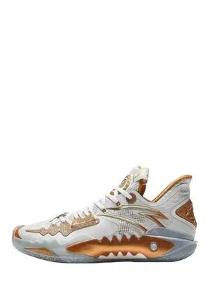 ANTA Shock Wave 5 'immortality' Sneakers - White/orange