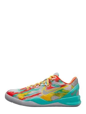 Nike Kobe 8 Protro "venice Beach" Sneakers - Stadium Grey/metallic Silver-tour Yellow