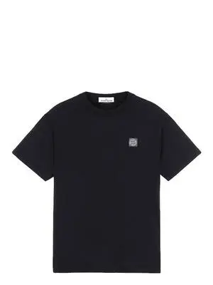 Stone Island Logo T-shirt - Black