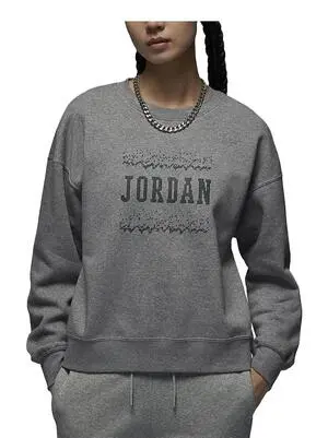 JORDAN Air Crew-neck Sweatshirt - Grey